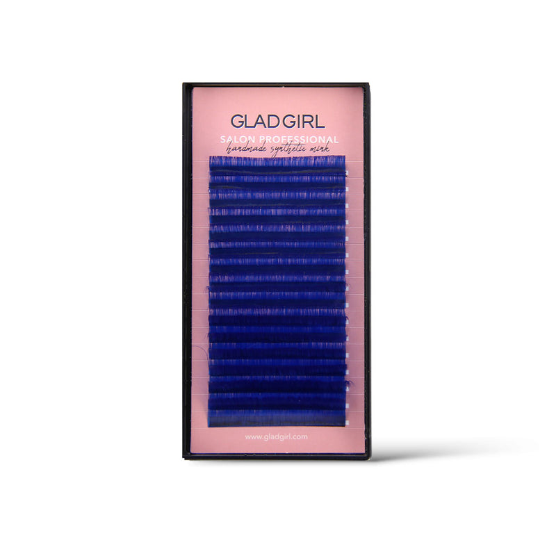 Salon Professional Mixed Length Blue Lashes - GladGirl