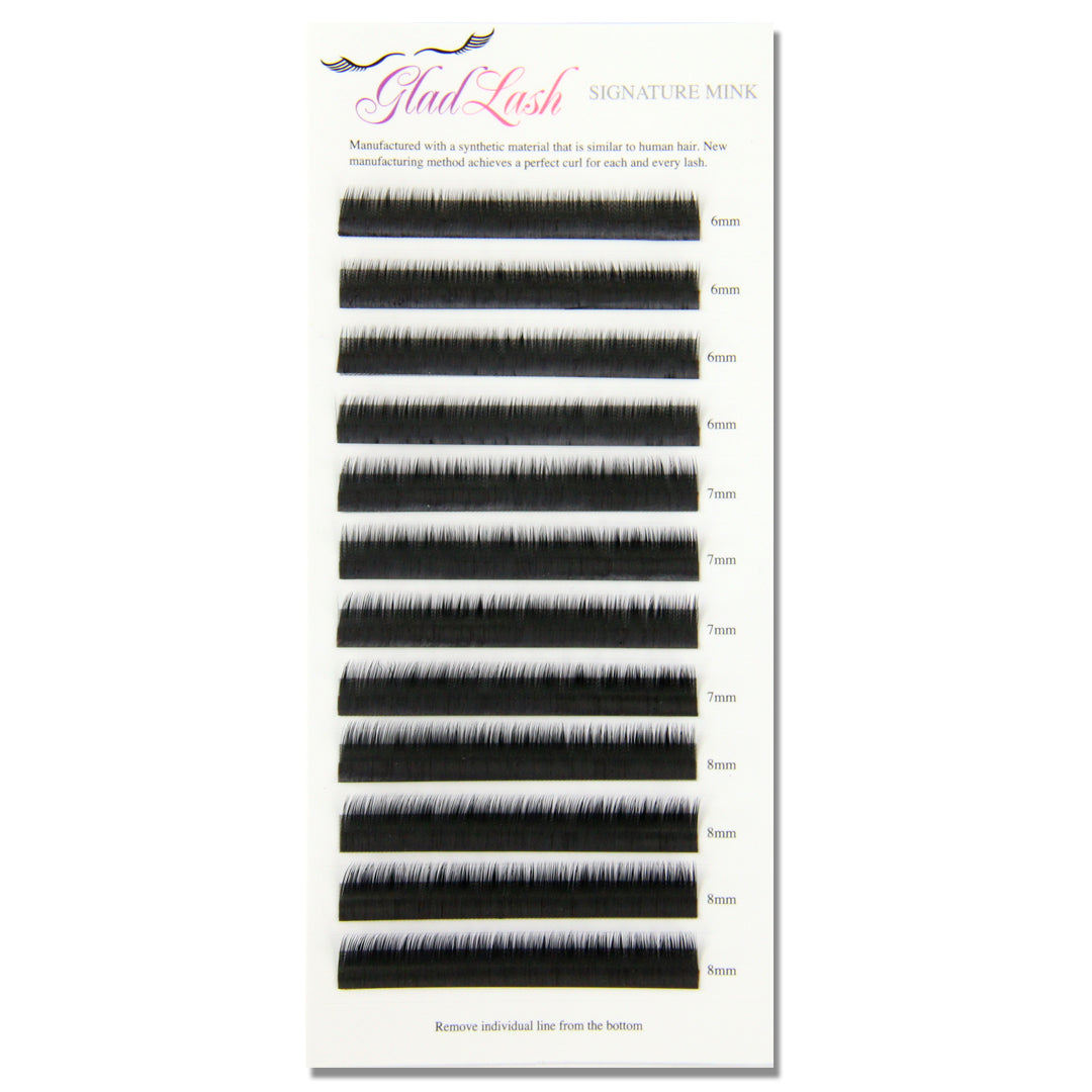 Signature Mink Bottom Eyelash Extensions - Classic - GladGirl
