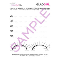 Volume Application Practice Worksheet - 25 per quantity - GladGirl